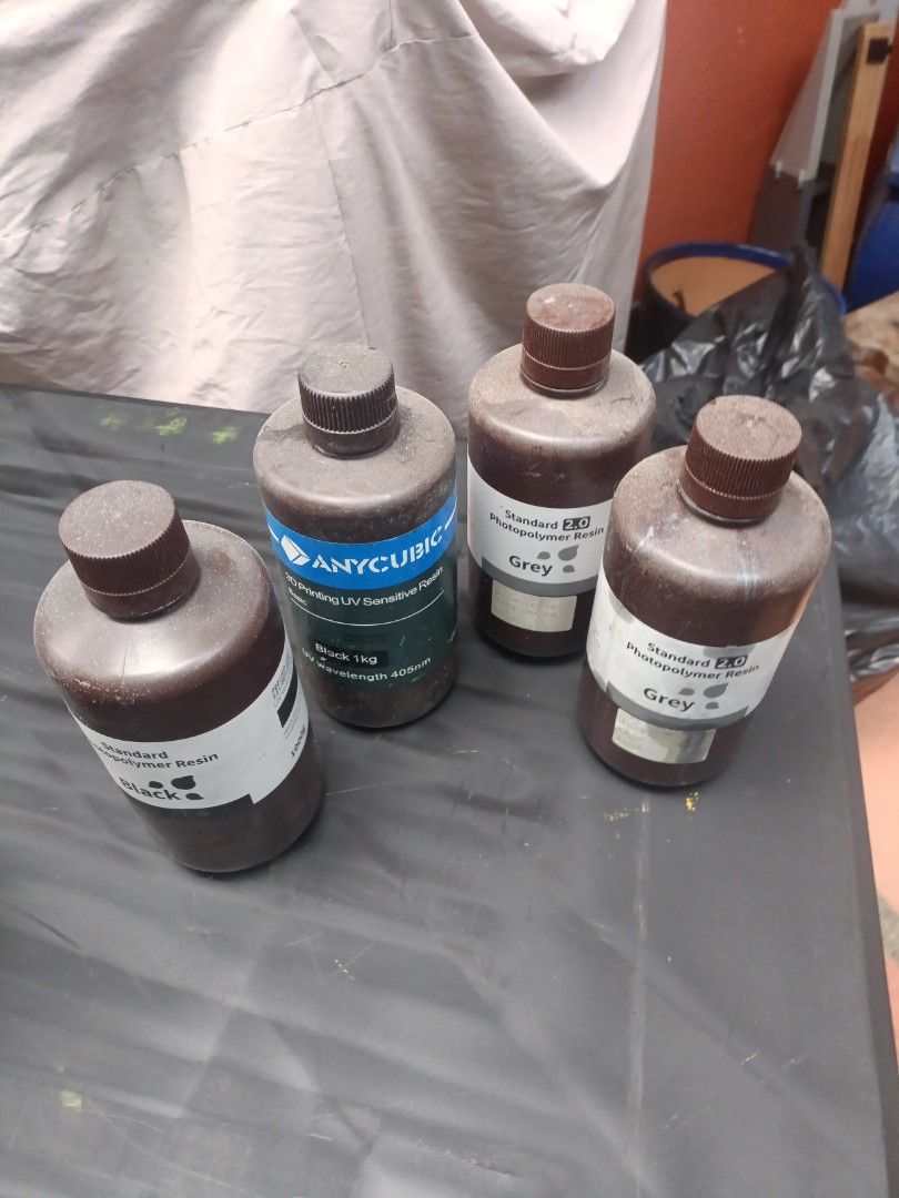 Resin for 3D printing, Hobbies & Toys, Art & Prints on Carousell