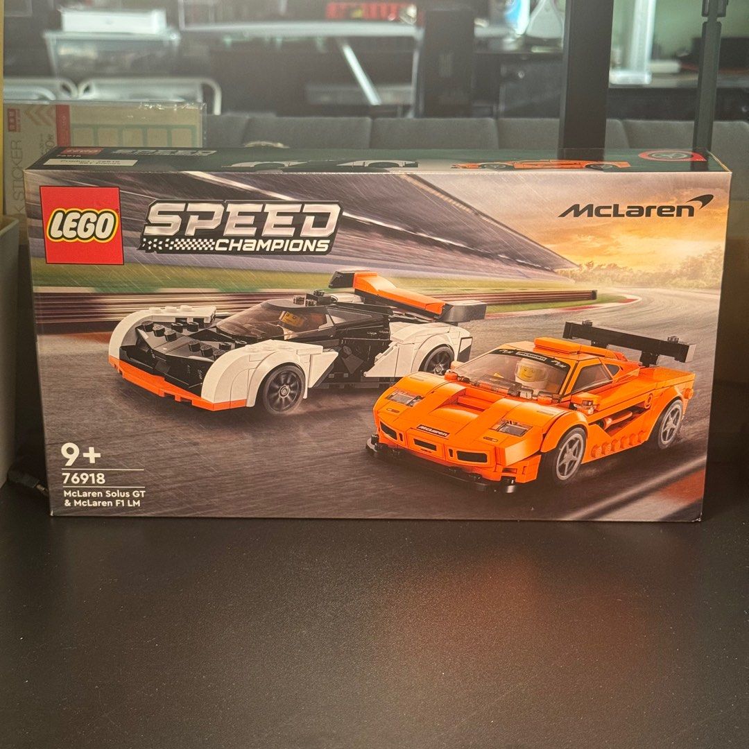 (Retired Set) LEGO Speed Champions 76918 McLaren Solus GT & McLaren F1 ...