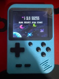 400-in-1 Retro Handheld Game Console - Red, Video Gaming, Video Game ...