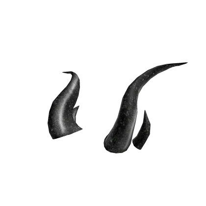 Roblox Limited - Black Iron Horns (BIH), Video Gaming, Gaming ...