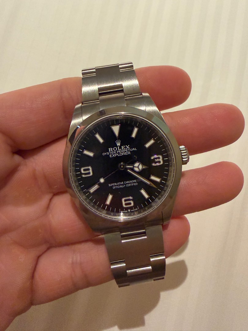 Rolex Explorer I BNIB Jan 2026, Luxury, Watches on Carousell