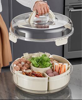 Rotating hot pot platters, TV & Home Appliances, Kitchen Appliances ...