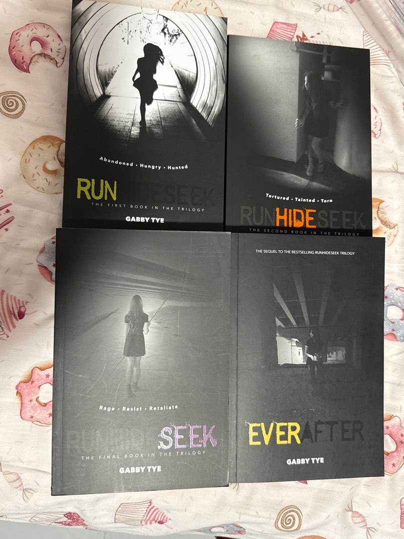 Run Hide Seek Trilogy and Ever by Gabby Tye, Hobbies & Toys, Books ...