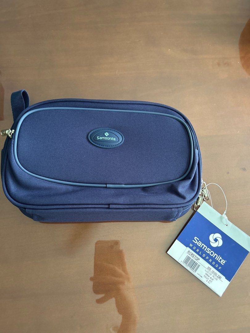 Samsonite | Worldproof Toiletry Bag - Blue, Hobbies & Toys, Travel, Travel Essentials ...
