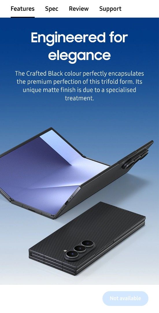 Samsung Galaxy Z Trifold Black 512GB, Mobile Phones & Gadgets, Mobile ...