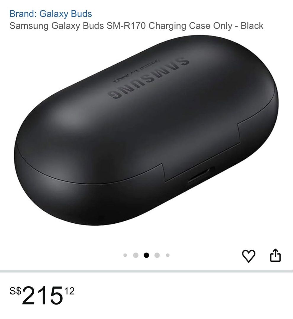 Samsung Galaxy Buds - Black, Audio, Earphones on Carousell