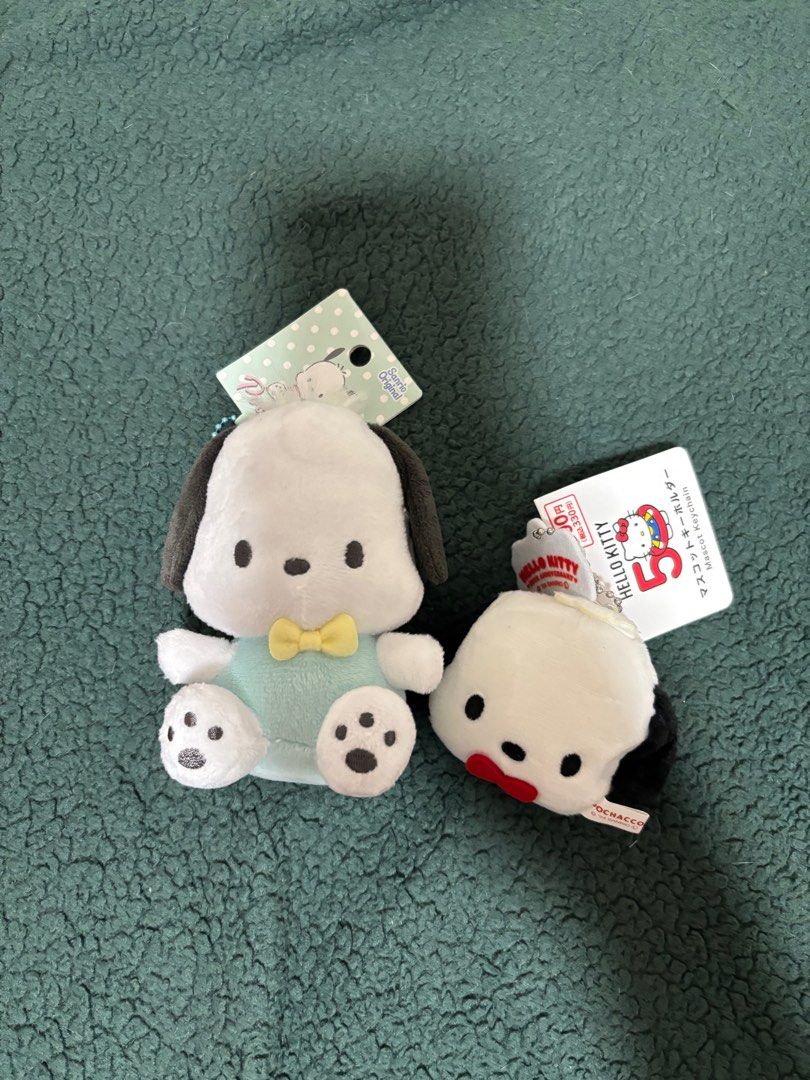 Sanrio Pochacco Plushies (Authentic) - Brand New with Tags, Hobbies ...