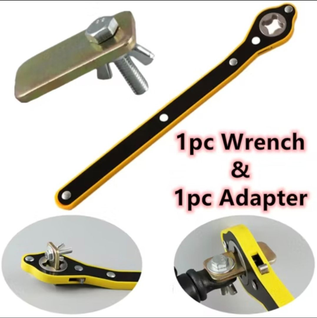 Scissors Jack Ratchet Wrench, Car Accessories, Accessories on Carousell