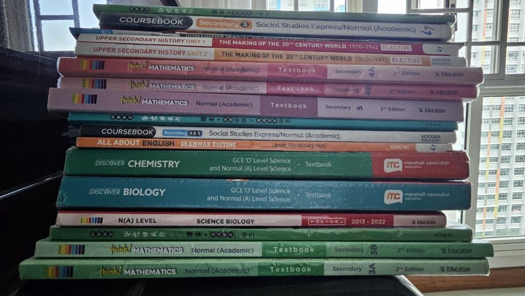Secondary School and 'O'/'N'/'A' Level Textbooks, Hobbies & Toys, Books ...