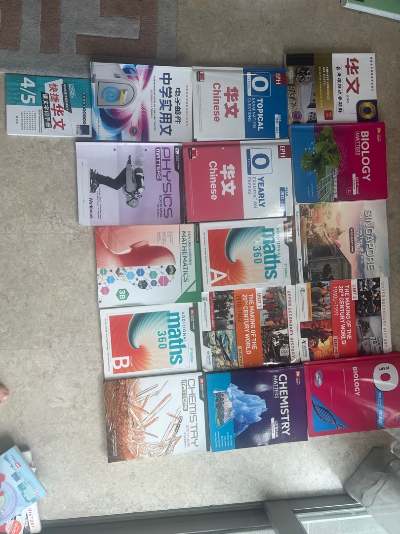 SECONDARY SCHOOL TEXTBOOKS, Hobbies & Toys, Books & Magazines ...