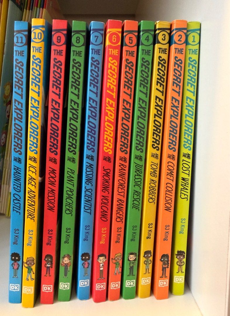 Secret Explorers Book Series (11 Books), Hobbies & Toys, Books ...