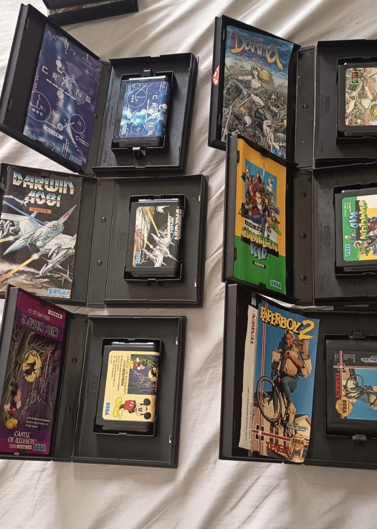 Sega Genesis Game Cartridges - Various Titles, Video Gaming, Video ...