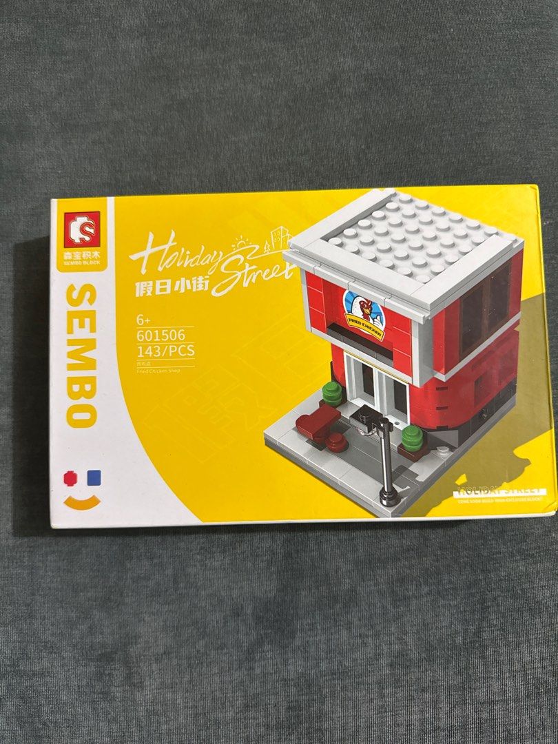 SEMBO BLOCK Holiday Street Building Blocks Set, Hobbies & Toys, Toys ...