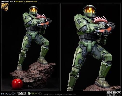 Sideshow Collectibles Halo Master Chief Exclusive Premium Format Figure ...