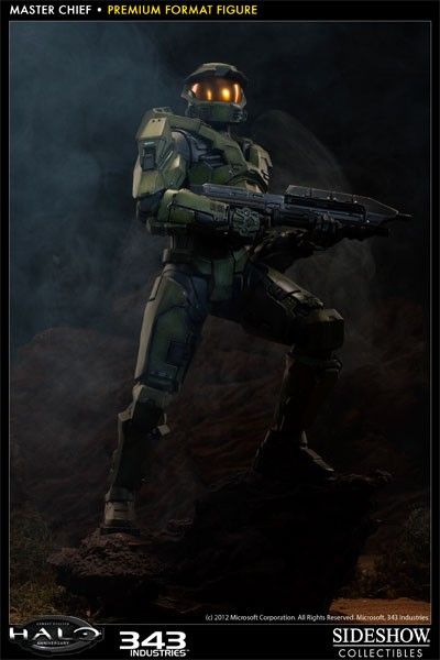 Sideshow Collectibles Halo Master Chief Exclusive Premium Format Figure ...