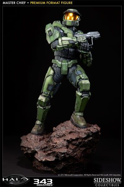 Sideshow Collectibles Halo Master Chief Exclusive Premium Format Figure ...