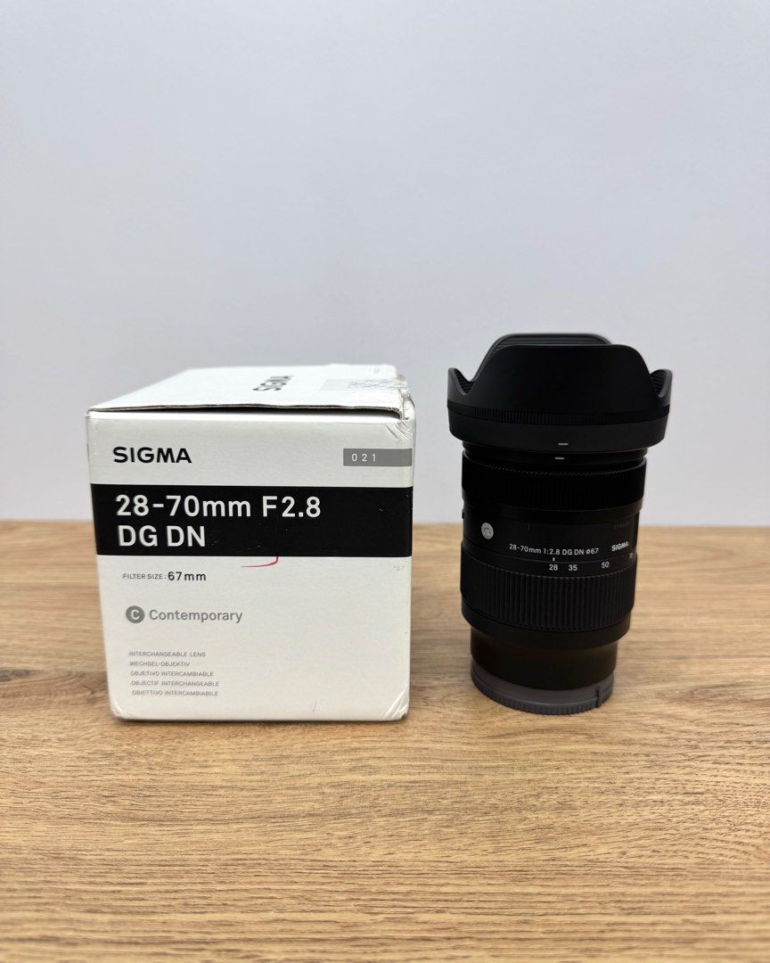 SIGMA 28-70MM F2.8 DG DN CONTEMPORARY LENS FOR SONY FE MOUNT (99% NEW ...