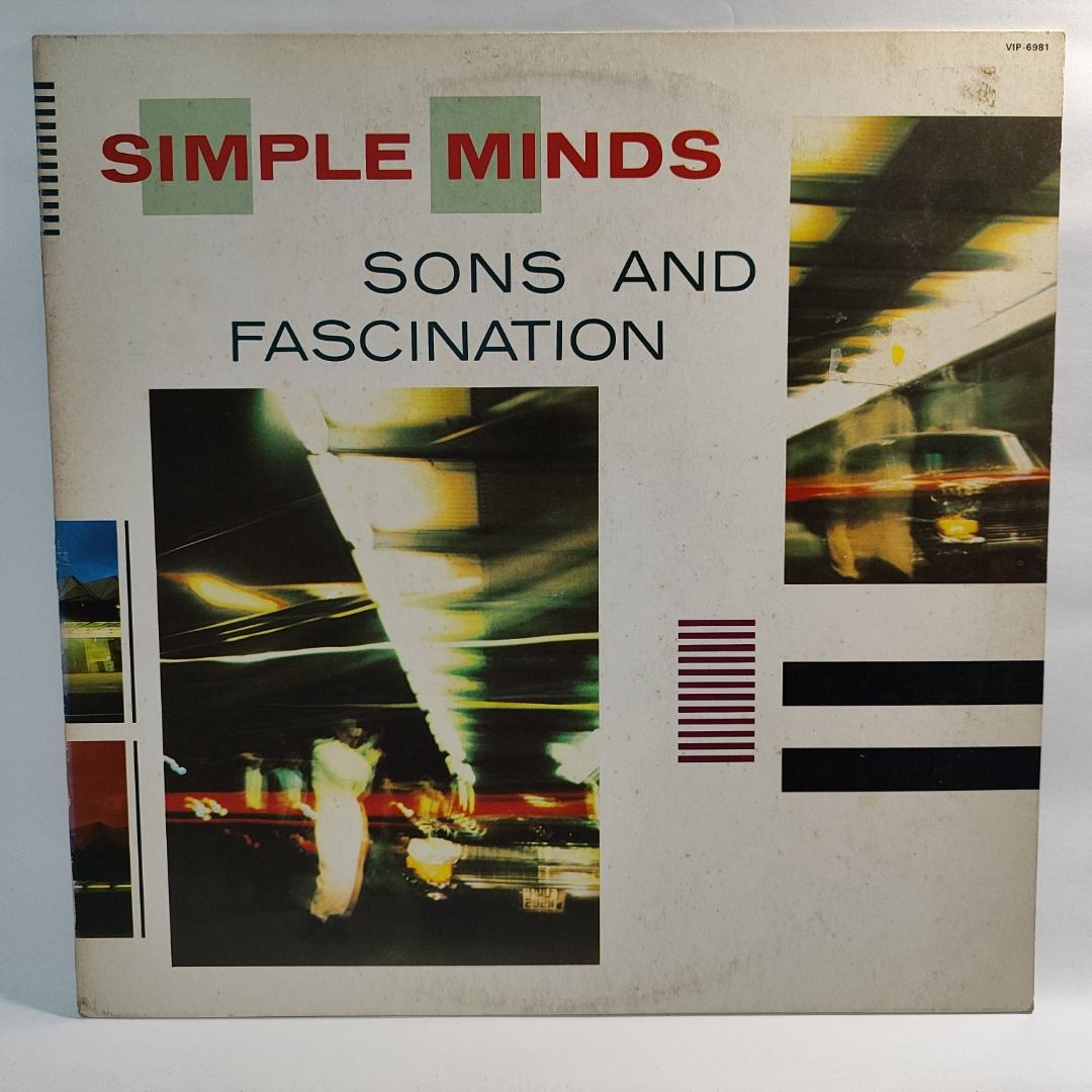 Simple Minds - Sons and Fascination (Japan 1981), Hobbies & Toys, Music ...