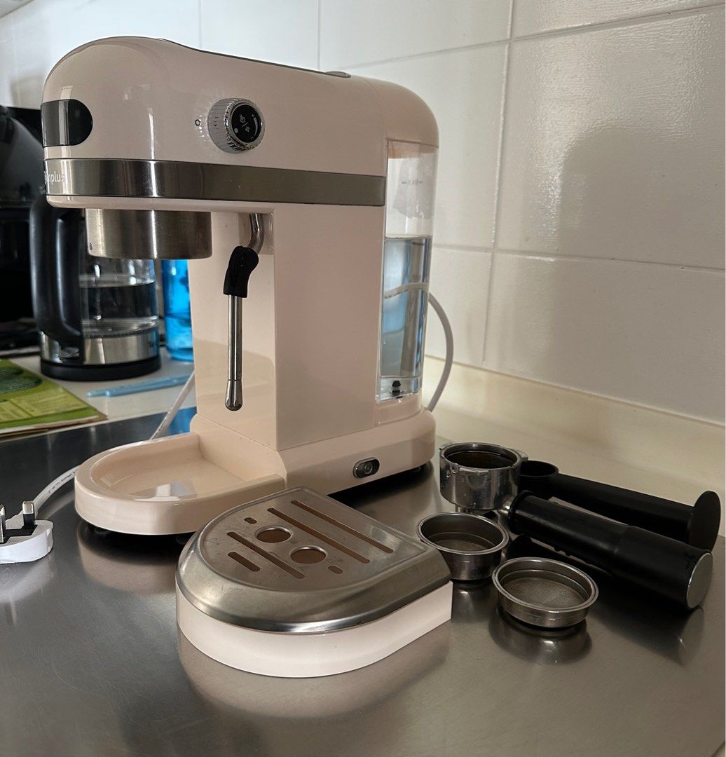 Simplus Espresso Machine - Cream, TV & Home Appliances, Kitchen ...