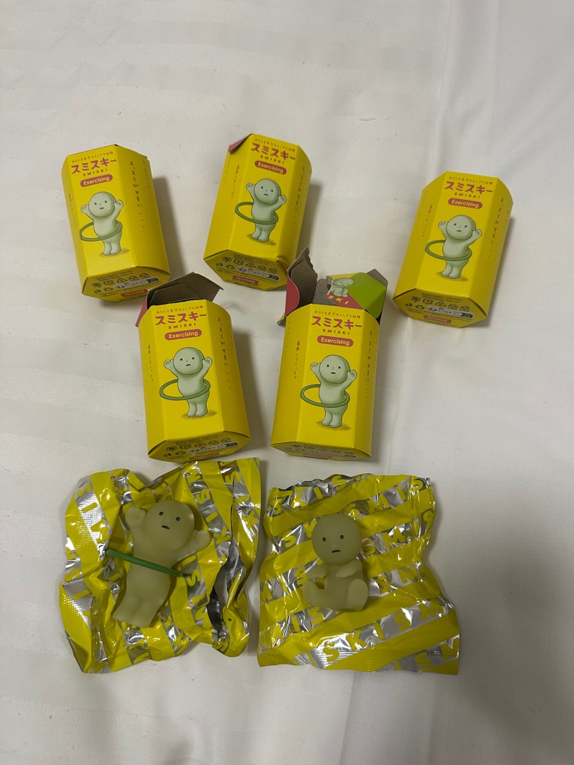 Smiski Exercising Series Blind Box Figures, Hobbies & Toys, Toys & Games on Carousell