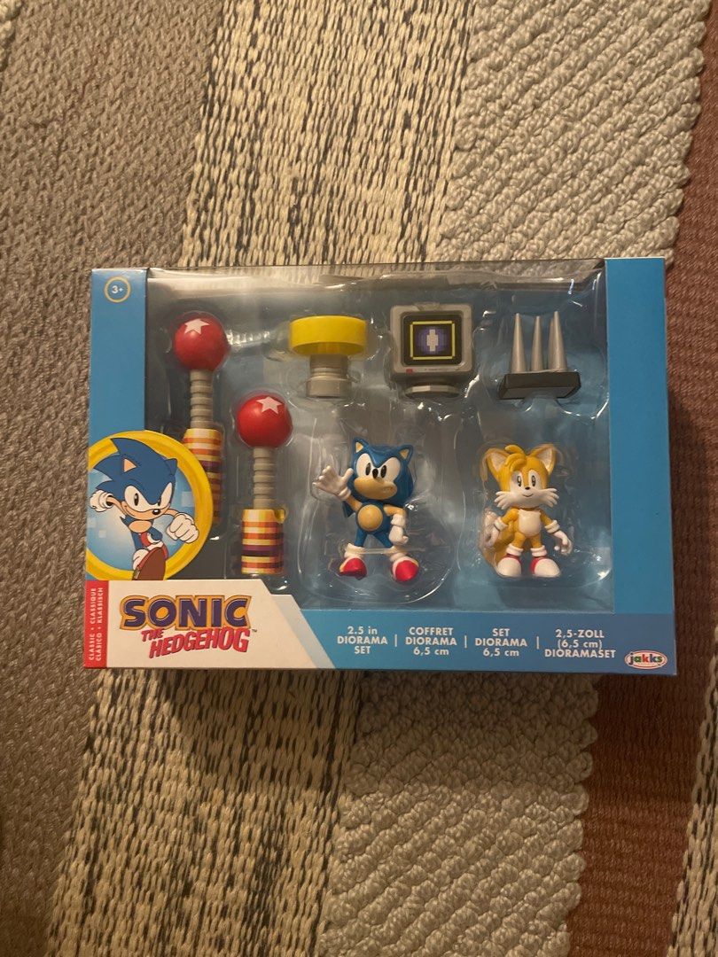 Sonic the Hedgehog 2.5” Classic Diorama Set , Hobbies & Toys, Toys ...