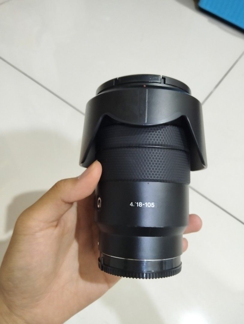 Sony E PZ 18-105mm F4 G OSS Lens, Photography, Lens & Kits on Carousell