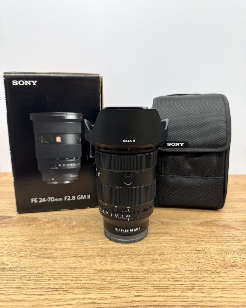 SONY FE 24-70MM F2.8 GM II LENS (99.9% NEW), Photography, Lens & Kits ...