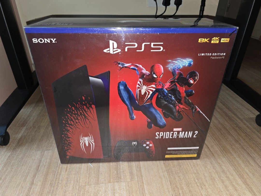 Sony PlayStation 5 (PS5) Spider-Man 2 Limited Edition, Video Gaming ...