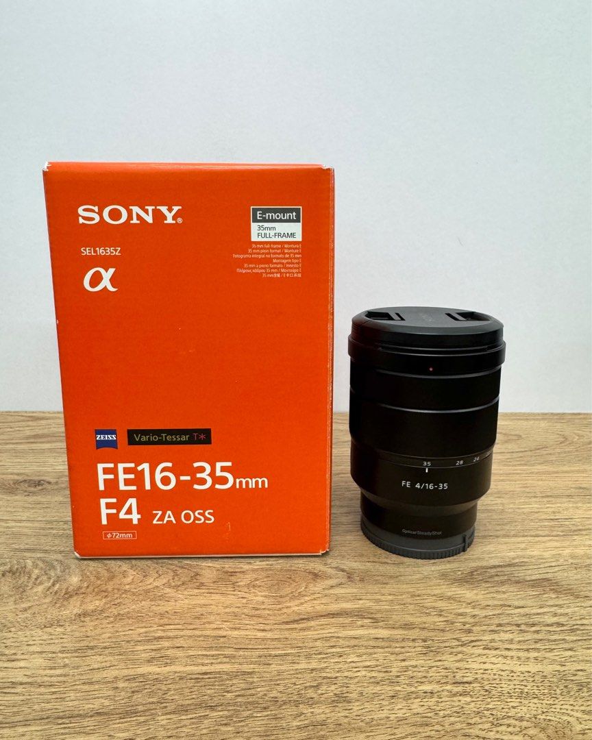 SONY ZEISS FE 16-35MM F4 ZA OSS LENS (98% NEW), Photography, Lens ...