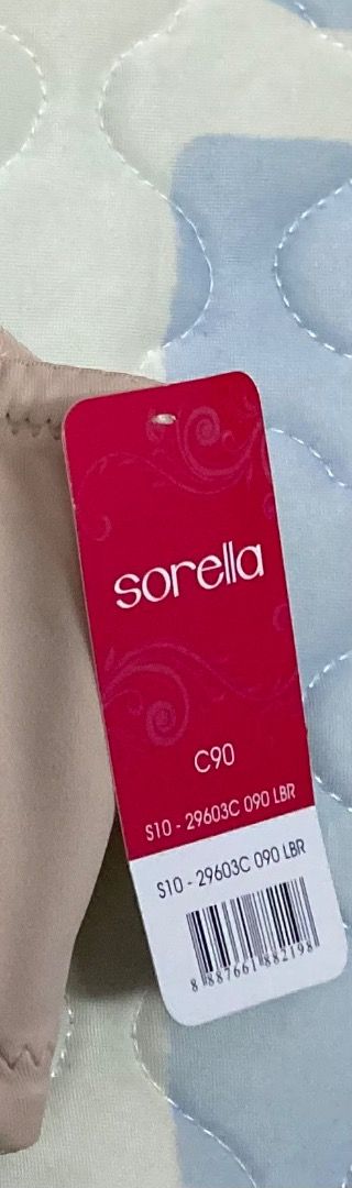 Sorella C90 Underwire Bra, Women's Fashion, New Undergarments ...