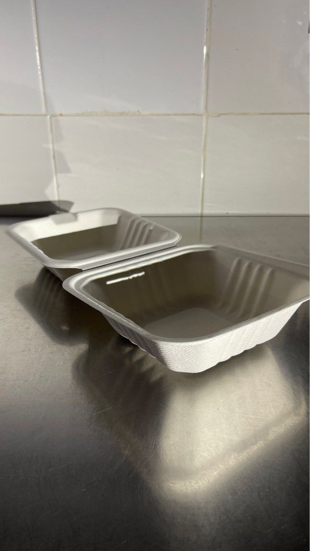 Square Premium. Burger Box. Food Container. Eco-Friendly Disposable ...