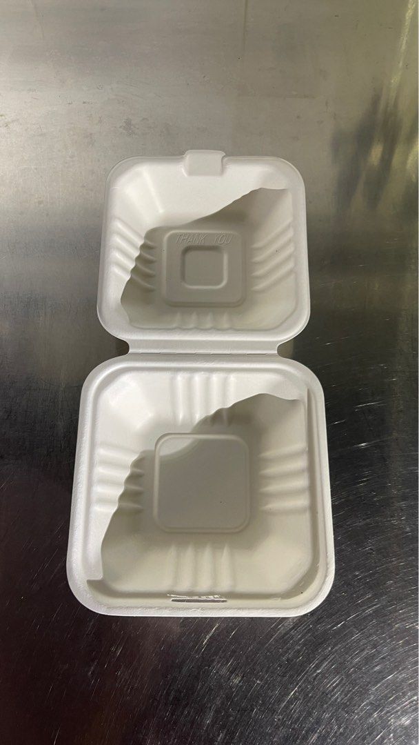 Square Premium. Burger Box. Food Container. Eco-Friendly Disposable ...