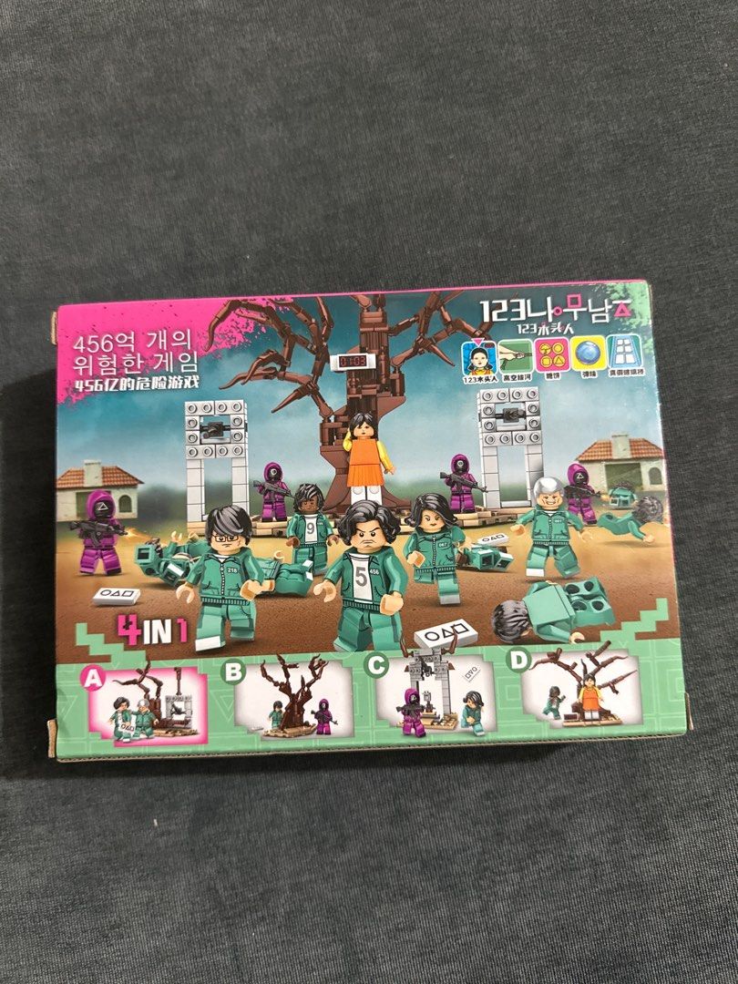 Squid Game Building Blocks Set - 4-in-1, Hobbies & Toys, Toys & Games ...