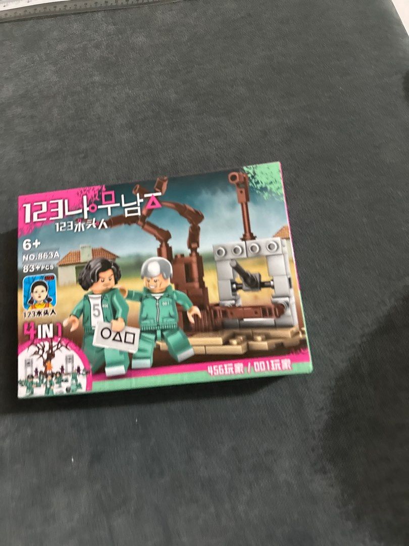 Squid Game Building Blocks Set - 4-in-1, Hobbies & Toys, Toys & Games ...