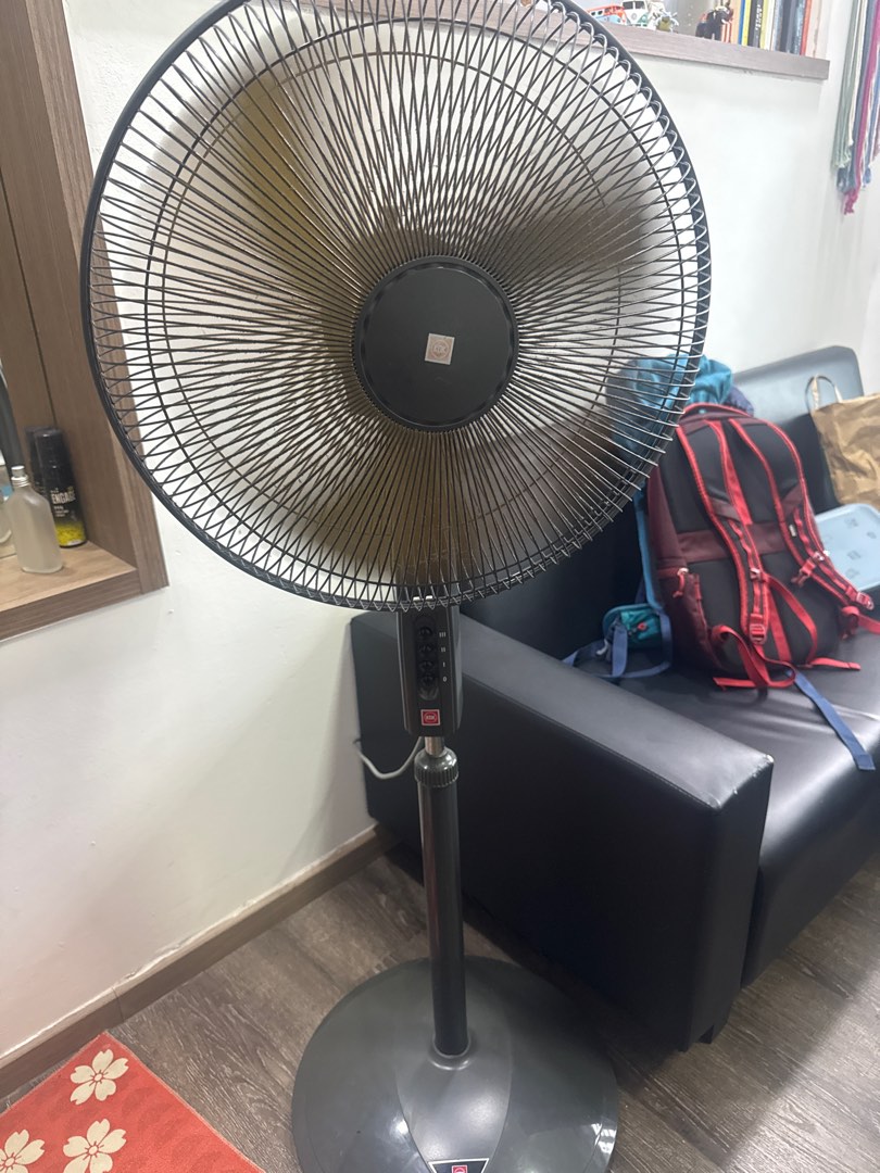 Standing Fan - Black KDK, Furniture & Home Living, Lighting & Fans ...