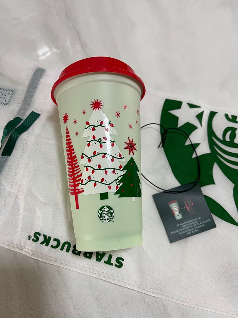 Starbucks Christmas Reusable Hot Cup, Furniture & Home Living ...