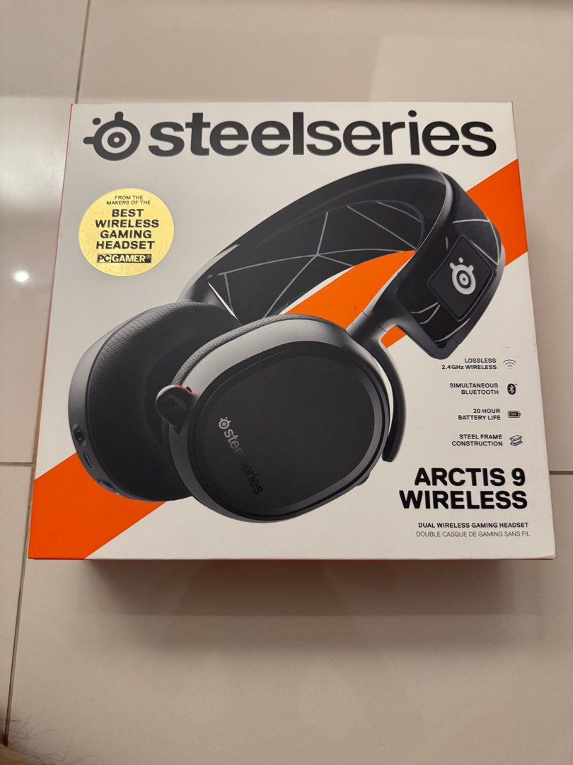 SteelSeries Arctis 9 Wireless Gaming Headset, Audio, Headphones ...