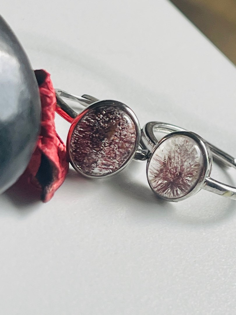 Super seven crystal ring - rare, Women's Fashion, Jewelry & Organisers ...