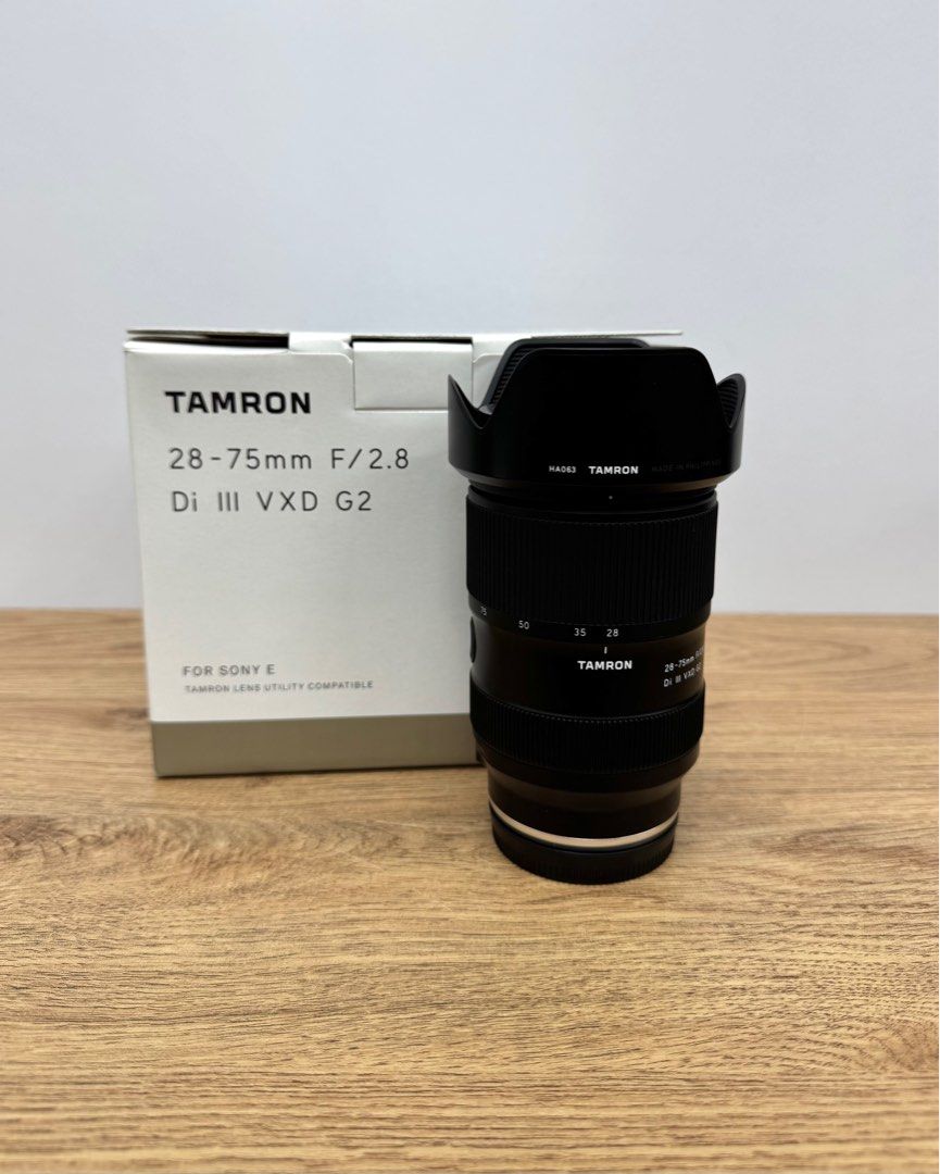 TAMRON 28-75MM F2.8 DI III VXD G2 LENS FOR SONY FE MOUNT (99% NEW ...