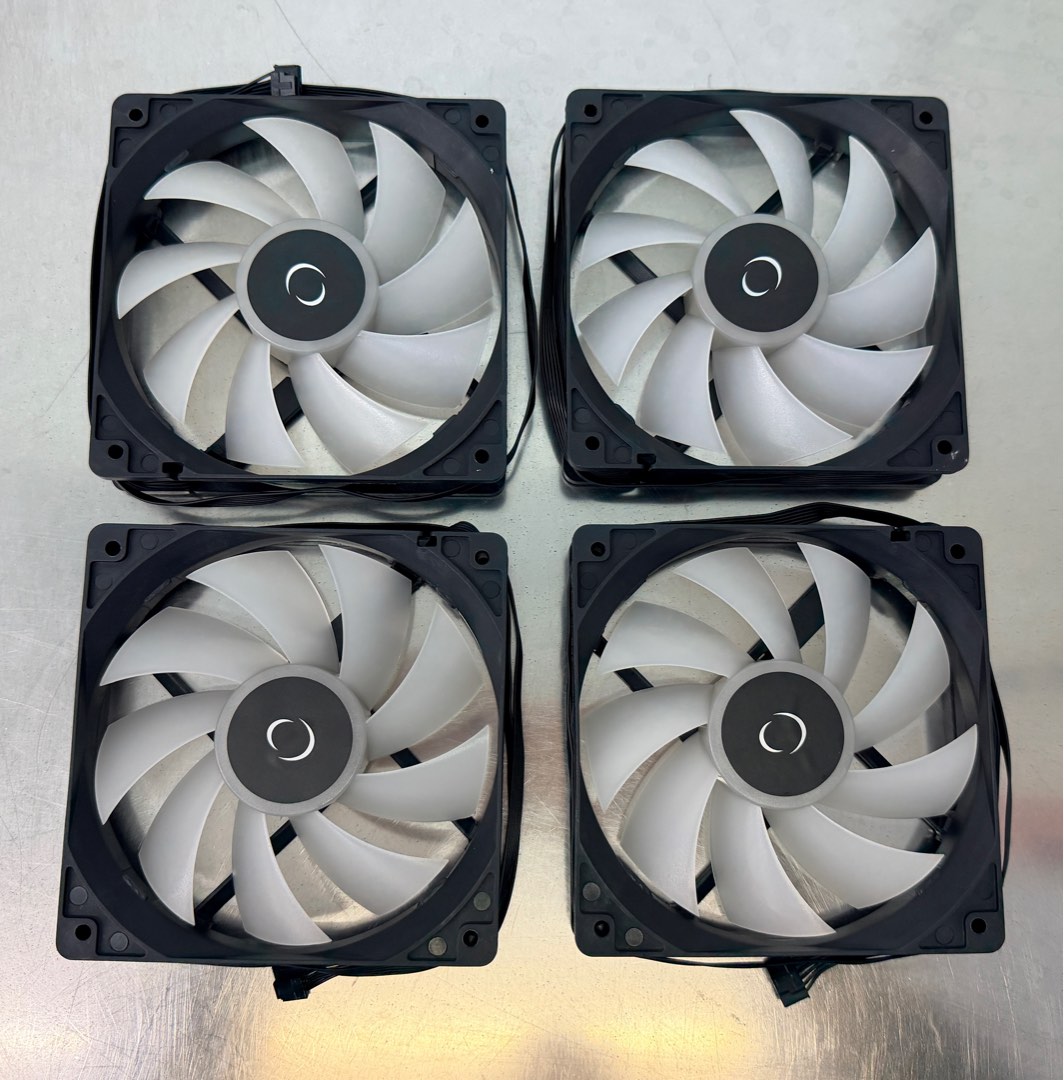 Tecware ORBIS F1 PC Case Fans (4-Pack), Computers & Tech, Parts ...