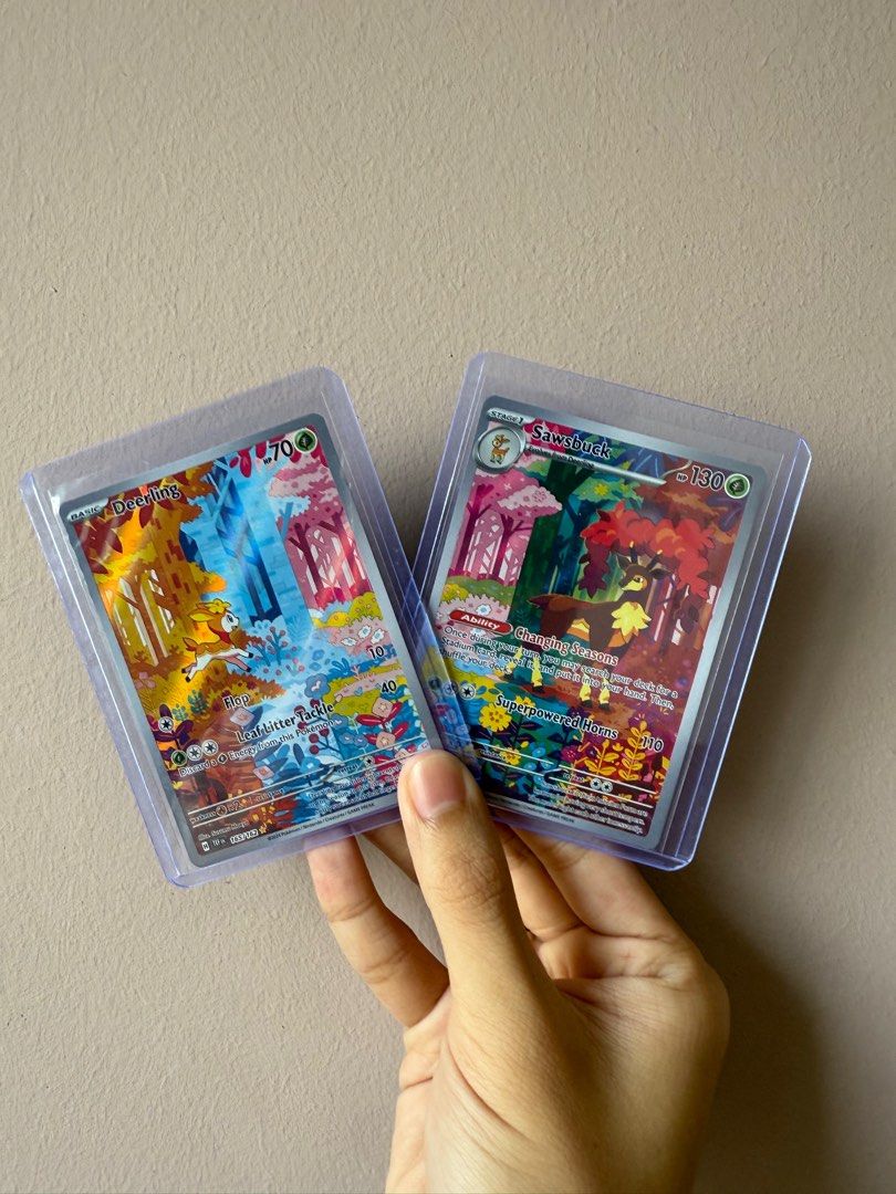 Temporal Forces Deerling & Sawsbuck IR, Hobbies & Toys, Toys & Games on ...