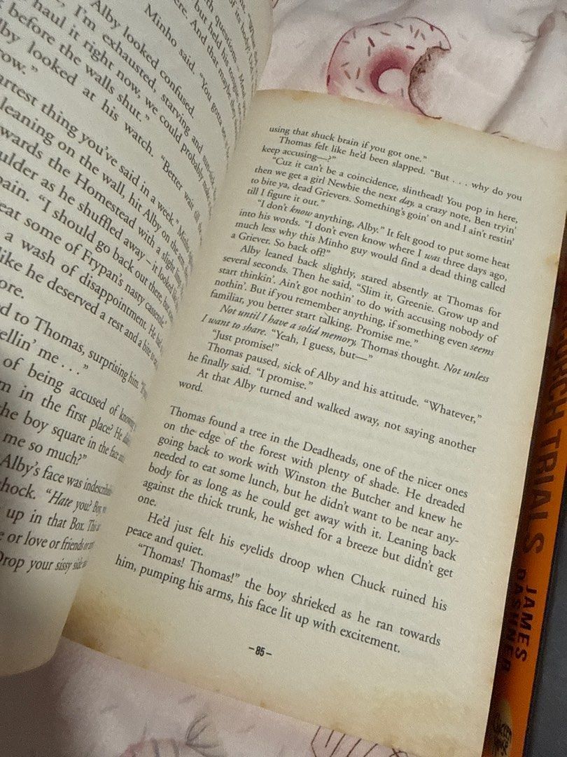 The Maze Runner Series Books 1 & 2 by James Dashner, Hobbies & Toys ...