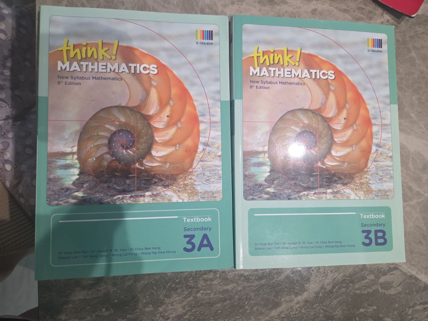 Think! Mathematics Secondary 3A & 3B Textbook, Hobbies & Toys, Books ...