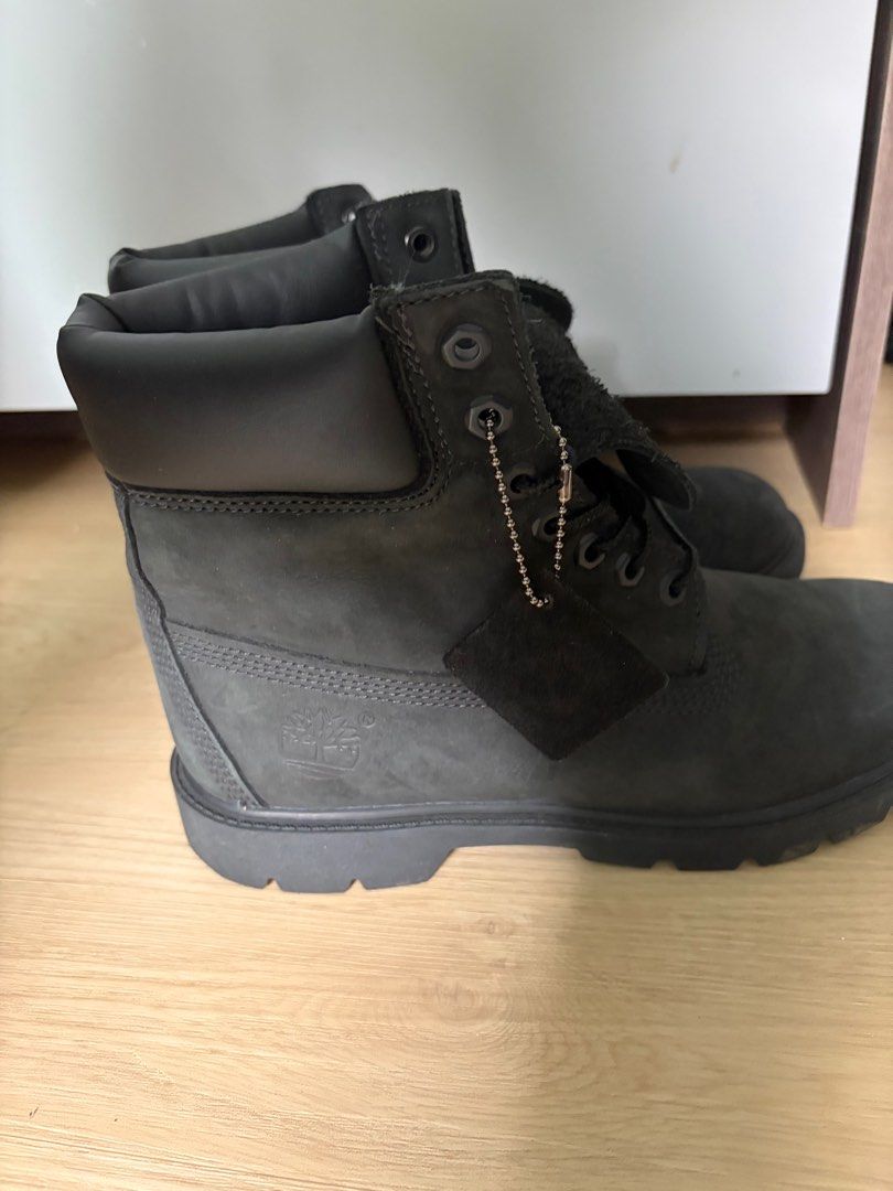 Timberland 6-Inch Premium Waterproof Boots - Black, Men's Fashion ...