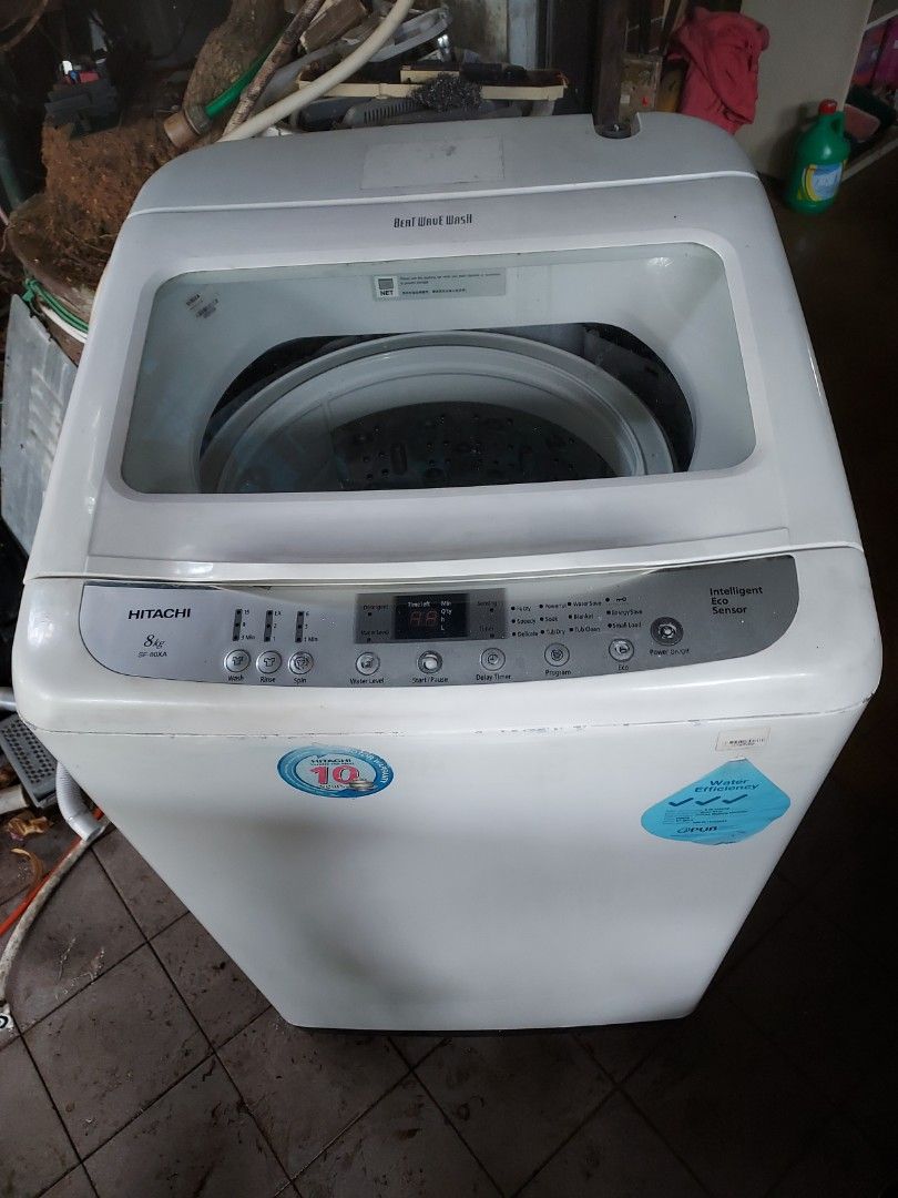 Top load washing machine (8kg), TV & Home Appliances, Washing Machines ...