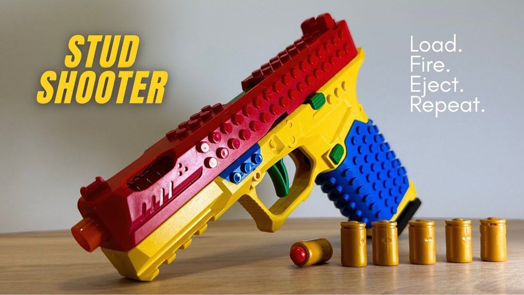 Toy Gun Lego Safe Toy Shell (READY & NEW), Hobbies & Toys, Toys & Games ...