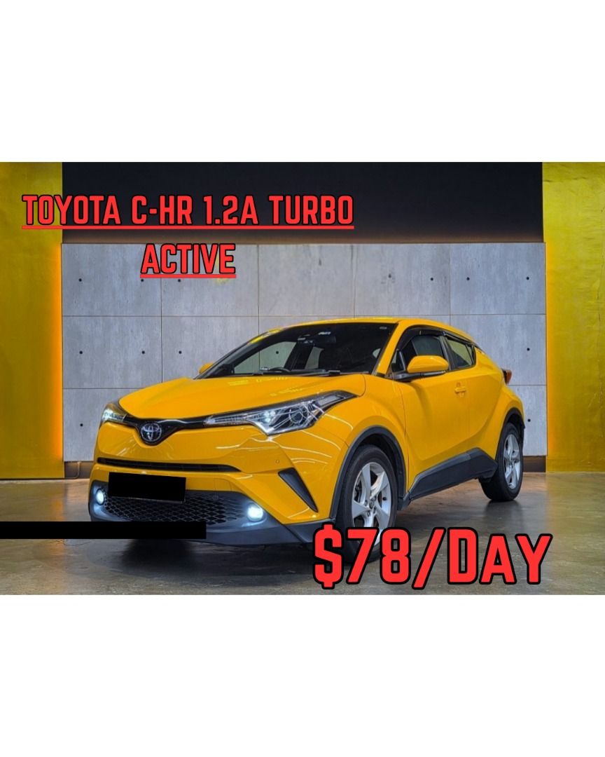 Toyota C-HR 1.2A Turbo Active PHV / Personal use! Short and Long Term ...