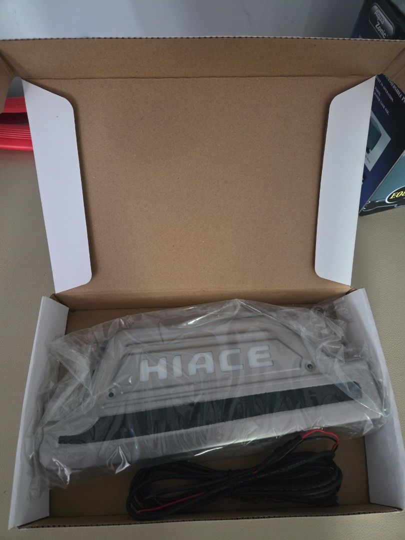 Toyota Hiace LED Step Cover, Car Accessories, Accessories on Carousell