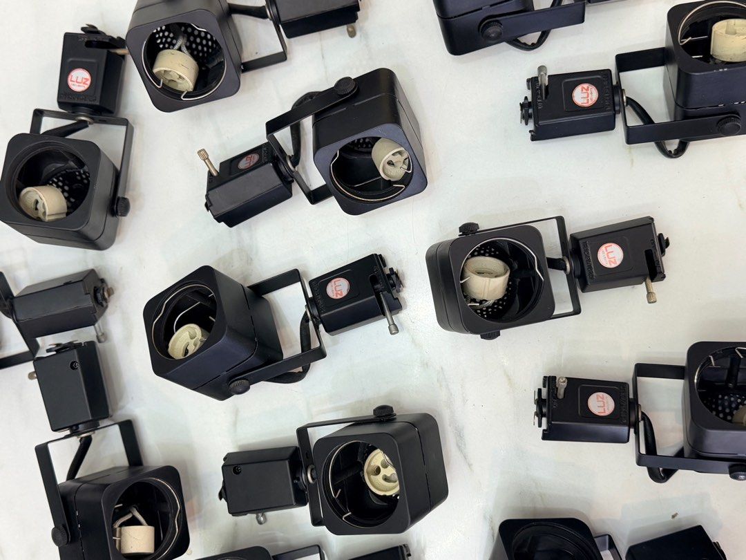 Track Light Black Display set, Furniture & Home Living, Lighting & Fans ...