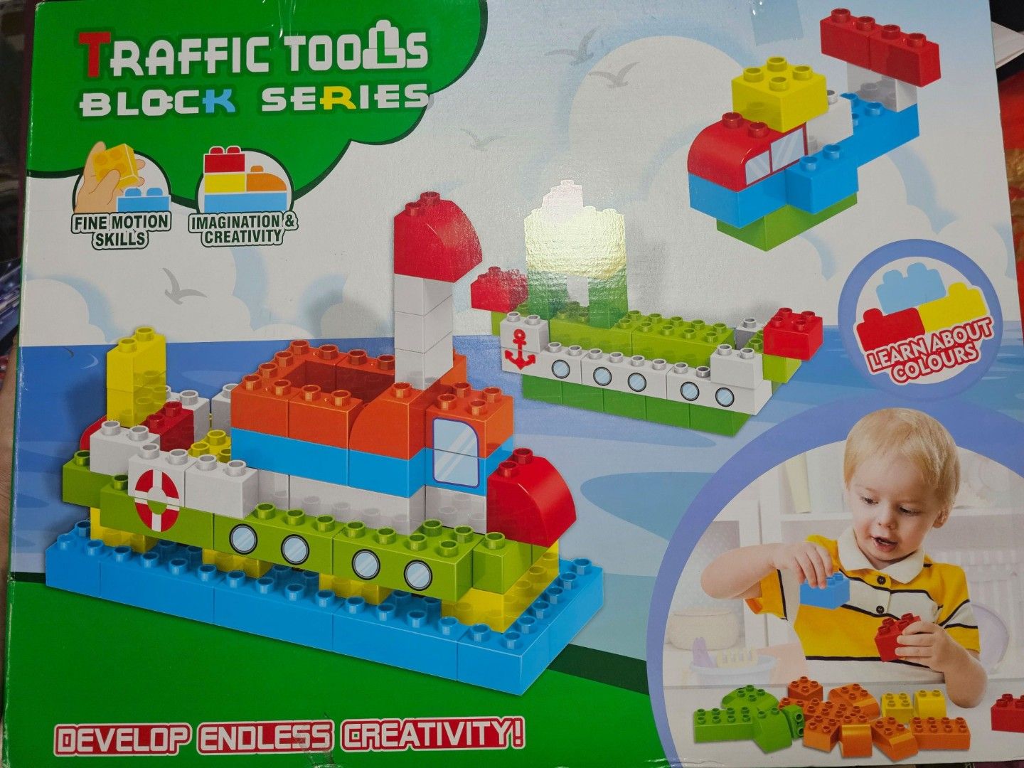 Traffic Tools Block Series Building Blocks Set, Hobbies & Toys, Toys ...